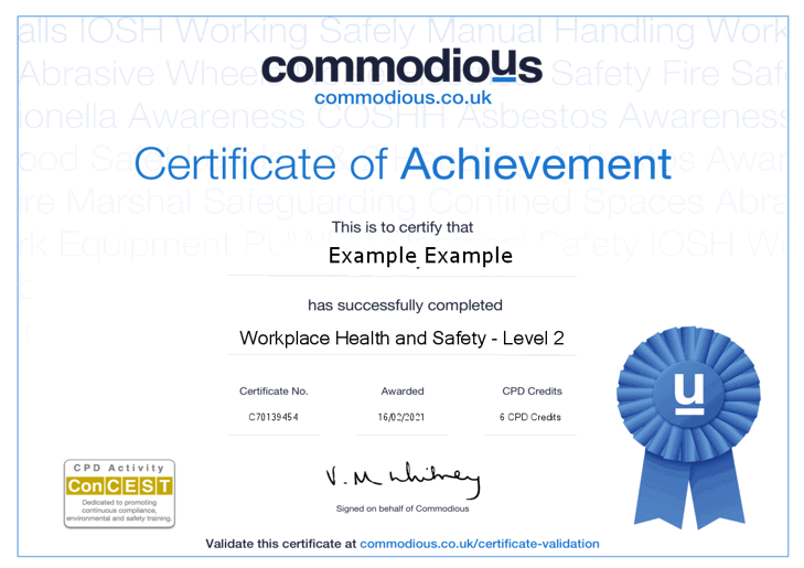 What is a Level 2 certificate equivalent to?