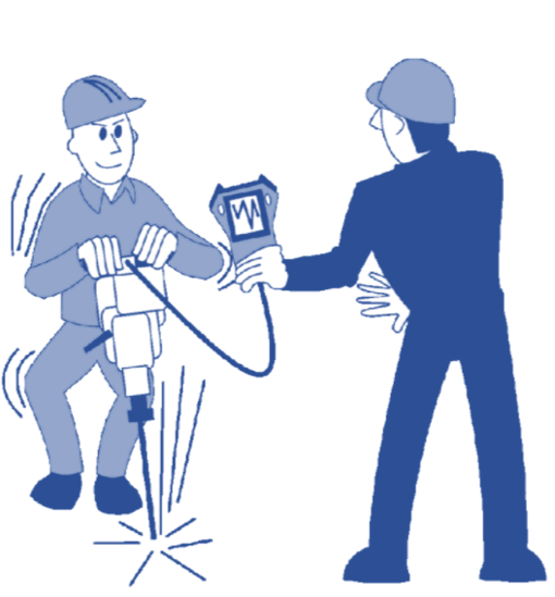 Bedside neurological and sensory nerve testing. (A) Vibration. Patients...