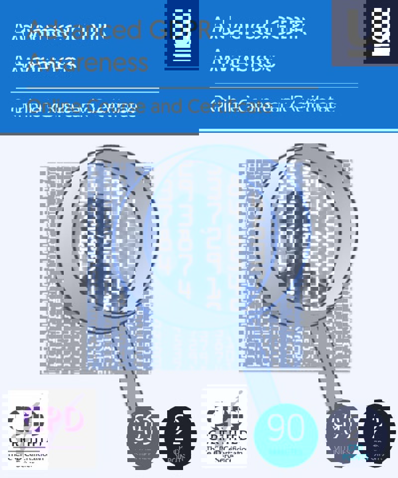 GDPR Awareness | Online GDPR Training Course