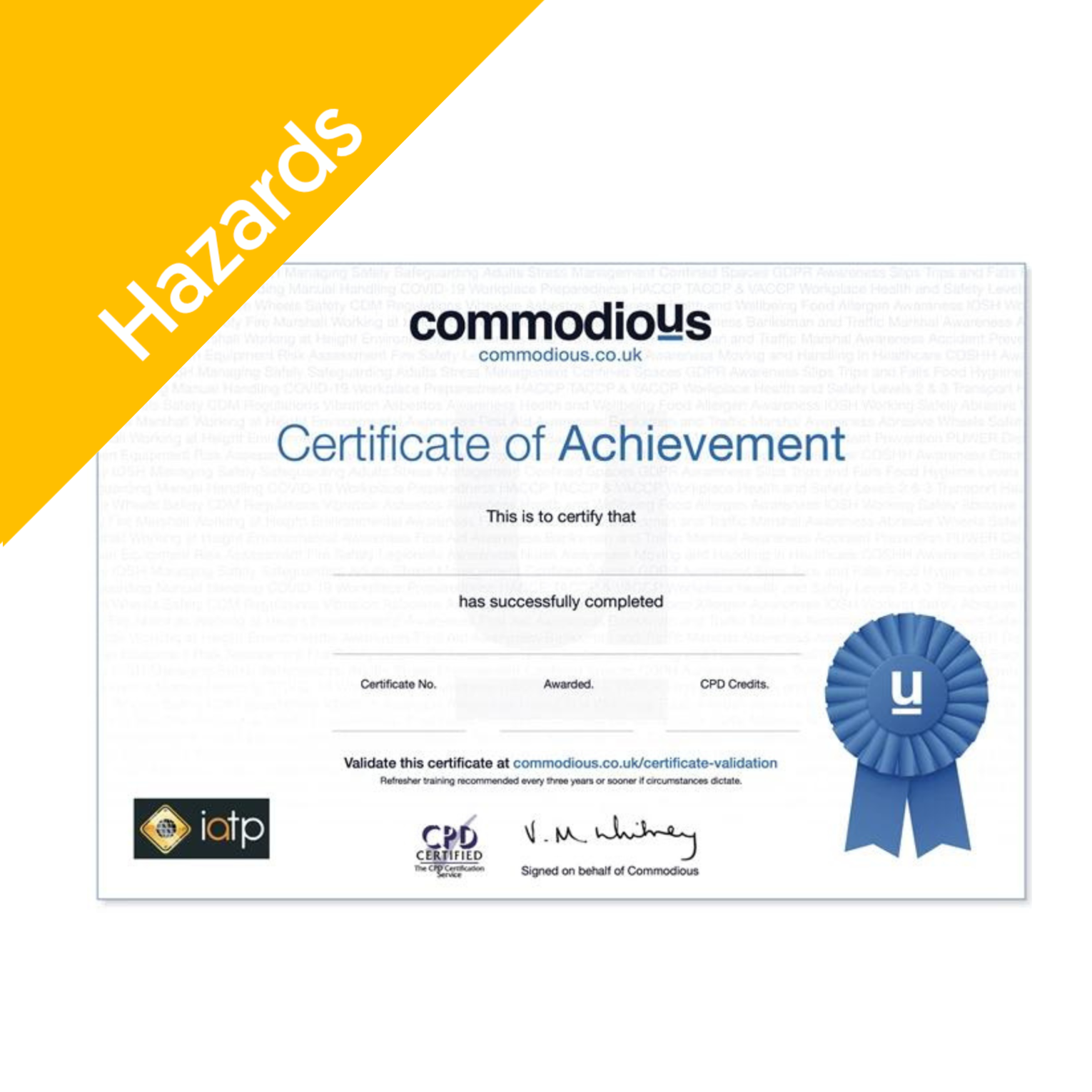 UKATA or IATP Certificate? What's the difference?