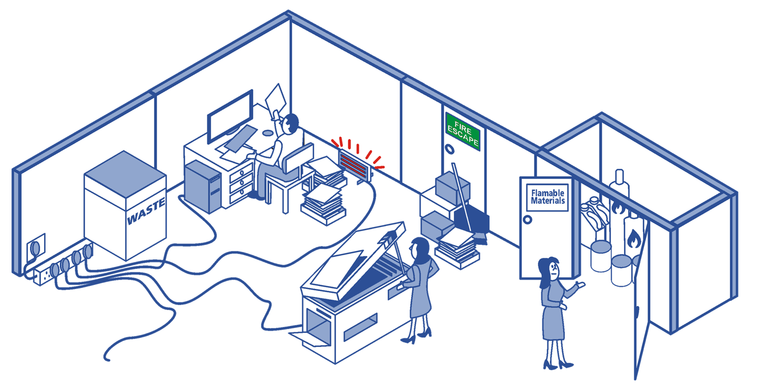 Safe Housekeeping Will Prevent Accidents and Fires